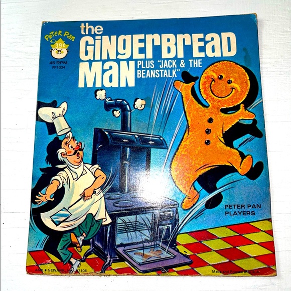 Peter Pan Records | Media | Vintage Peter Pan Record The Gingerbread ...
